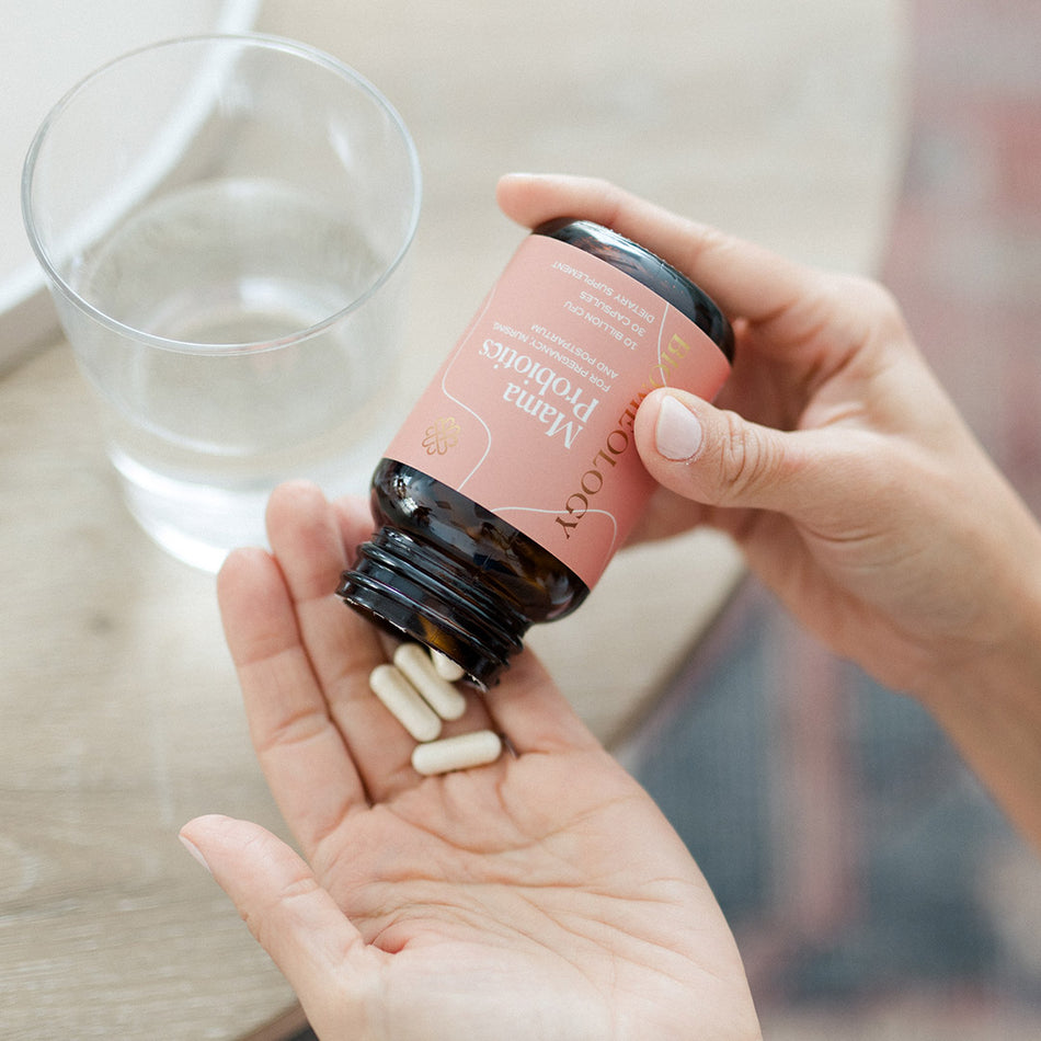 Biomeology Mama Probiotics - Prenatal Probiotics for Pregnancy ...