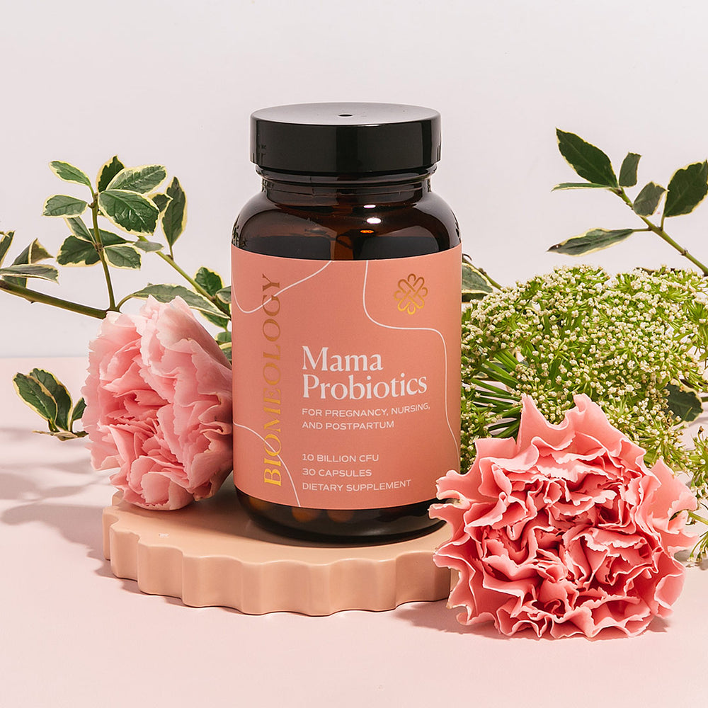 Biomeology Mama Probiotics - Prenatal Probiotics for Pregnancy ...